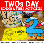 Twos Day Activities Kindergarten - Simply Kinder