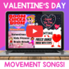 Valentine's Day Movement Songs - Simply Kinder