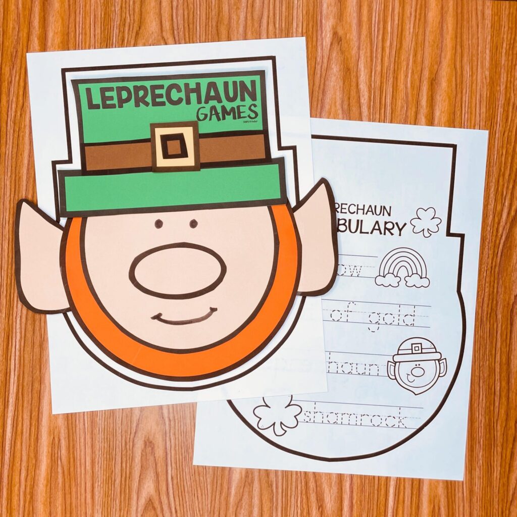 Leprechaun Game Book |St. Patrick's Day Activity - Simply Kinder