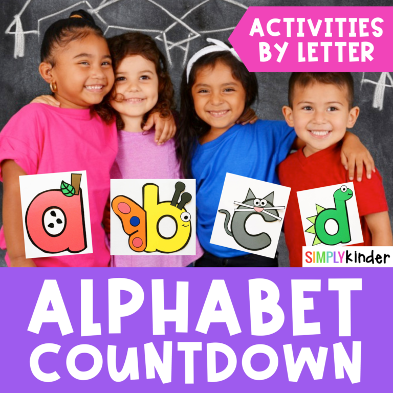 Alphabet Countdown Ideas - Simply Kinder