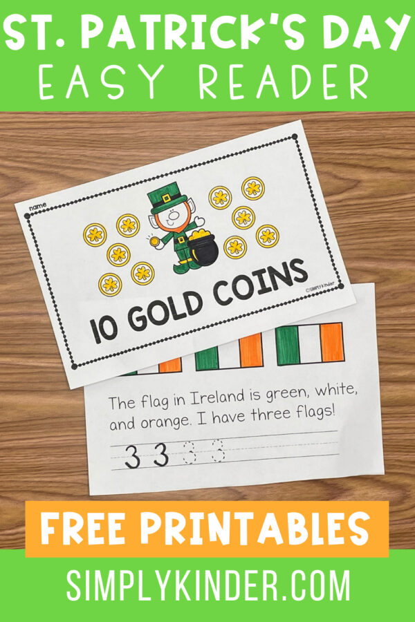 St. Patrick's Day Easy Reader - Simply Kinder