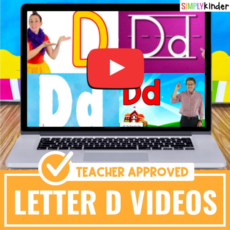Teacher-Approved Videos Letter D - Simply Kinder