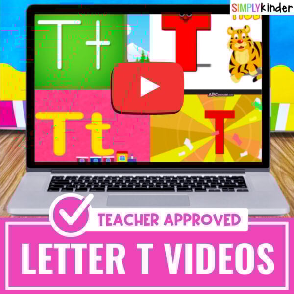 Teacher-Approved Videos Letter T - Simply Kinder