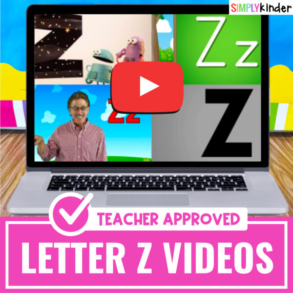Teacher Approved Videos Letter Z - Simply Kinder
