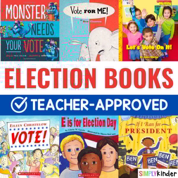Election Books for Kindergarten - Simply Kinder
