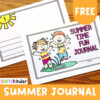 Free Summer Journal - Simply Kinder