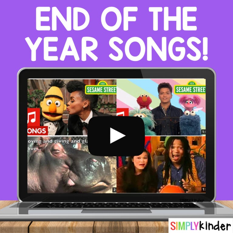 End of the Year Songs - Simply Kinder