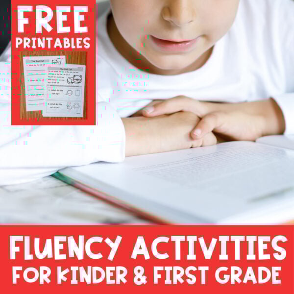Building Reading Fluency In Kindergarten - Simply Kinder