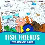 Fish Friends Alphabet Game - Simply Kinder