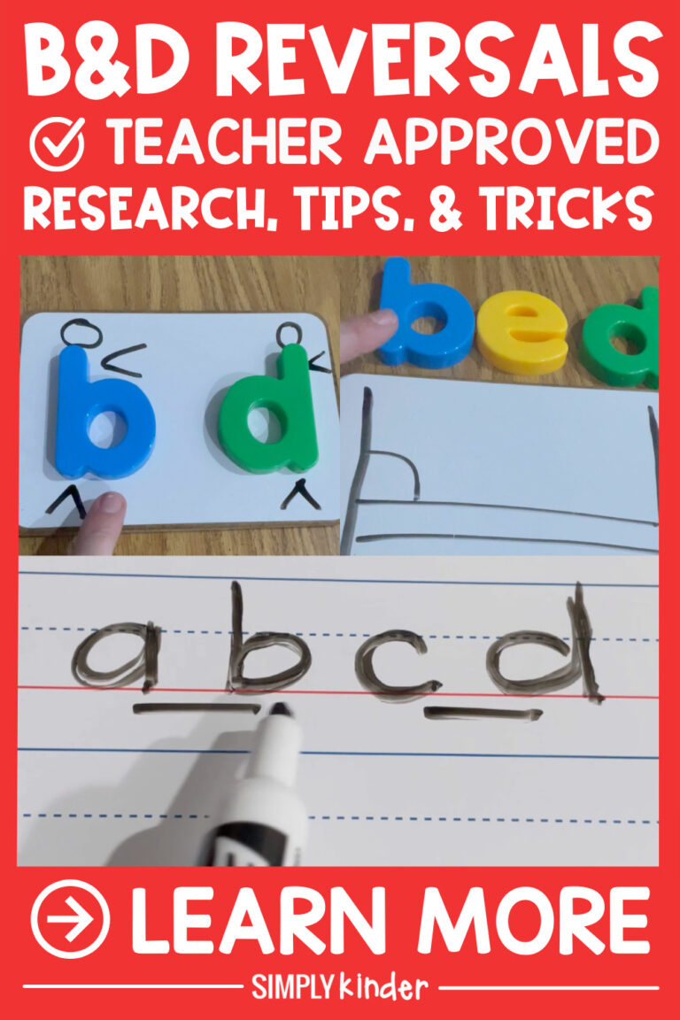 B and D Reversal Tips - Simply Kinder