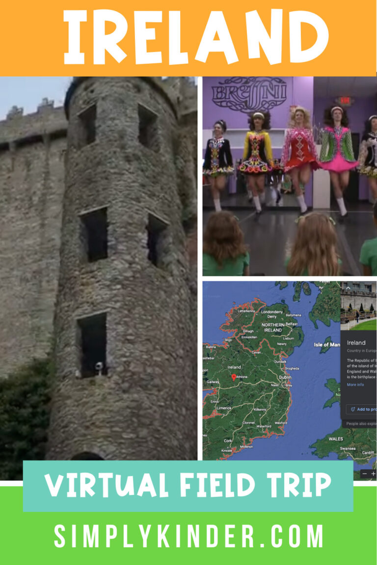 Ireland Virtual Field Trip - Simply Kinder