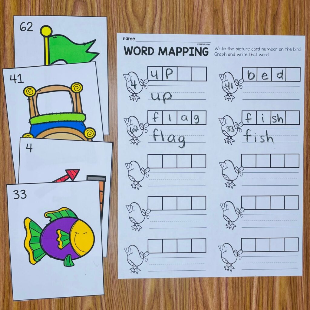 Word Mapping Bundle | Orthographic Mapping Bundle - Simply Kinder