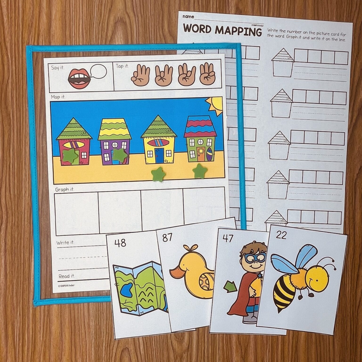 Word Mapping Bundle | Orthographic Mapping Bundle - Simply Kinder