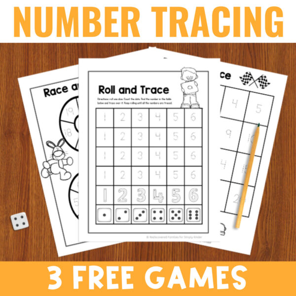 Number Tracing: 3 Games To Make Learning Fun. - Simply Kinder