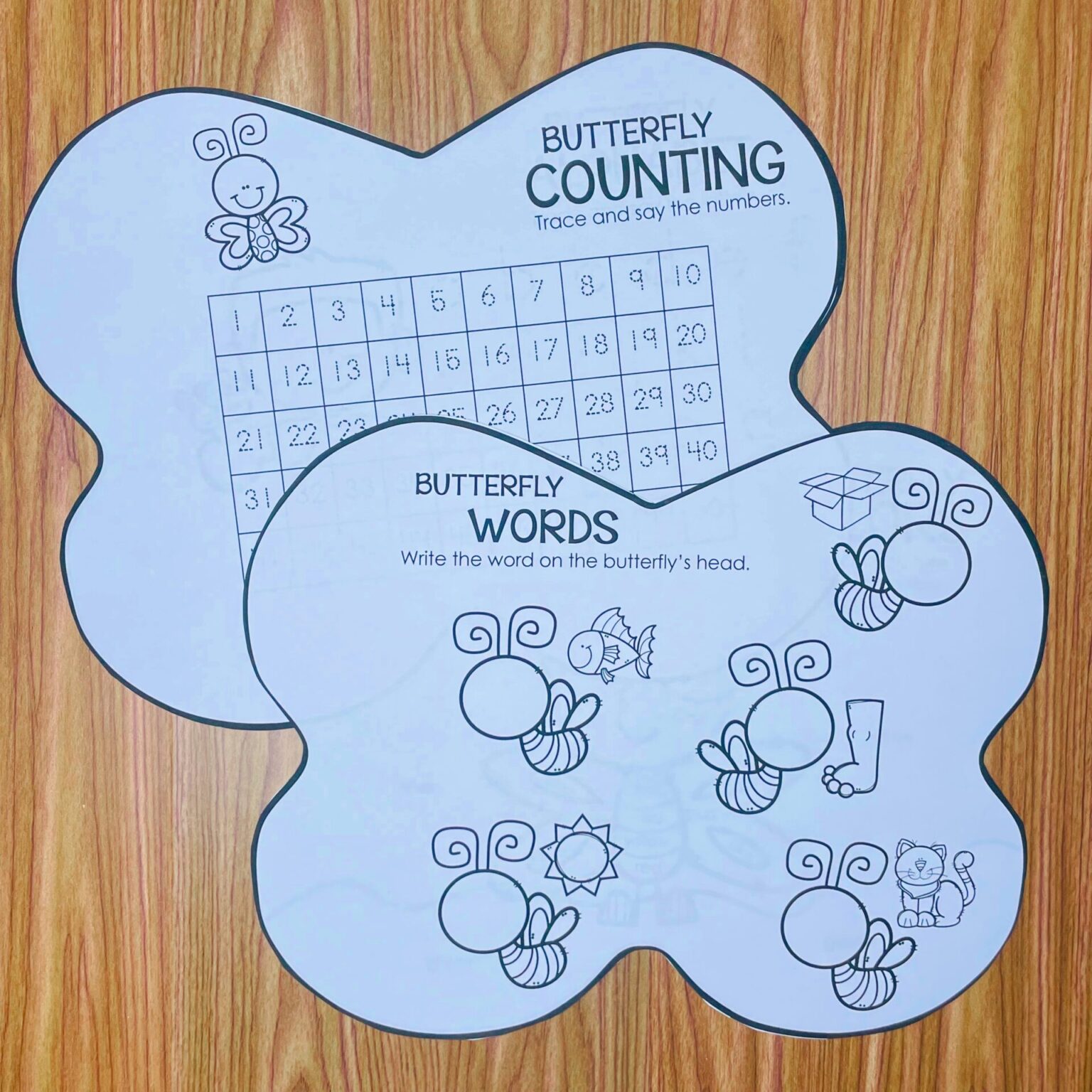 Butterfly Craft and Activity Book | Butterfly Games - Simply Kinder