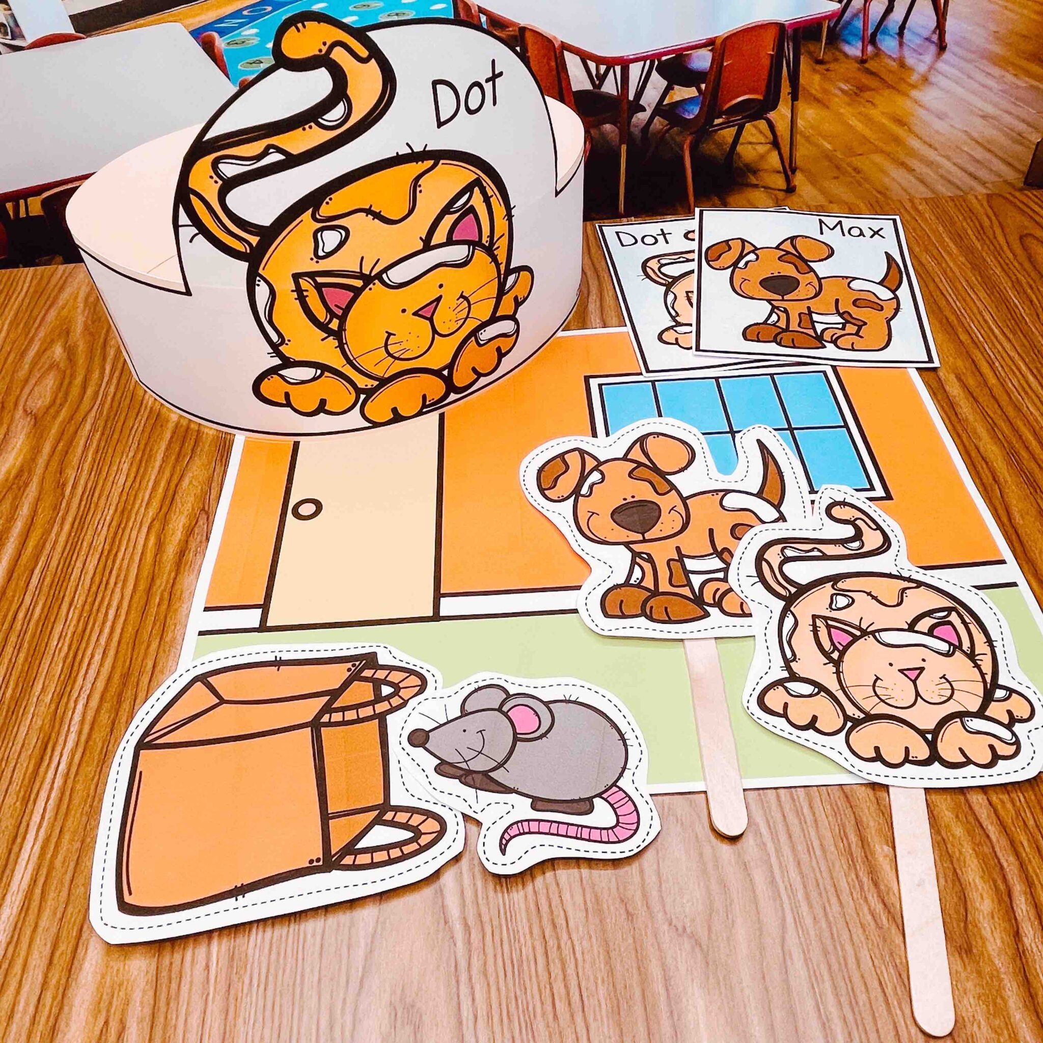 CVC Readers Theater for Kindergarten | The Rat - Simply Kinder