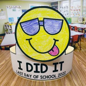 End-of-the-Year Free Printable Hat - Simply Kinder