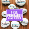 Name Rocks - Simply Kinder