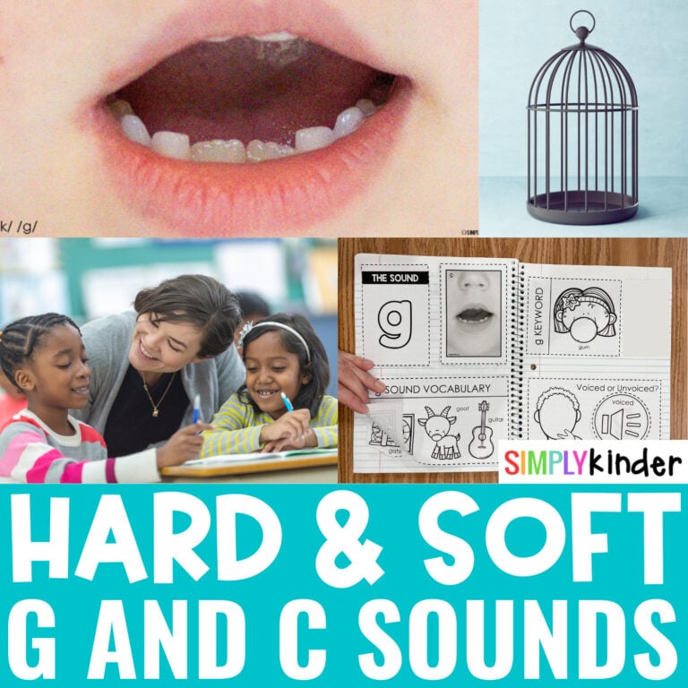 Hard and Soft G and C sounds - Simply Kinder