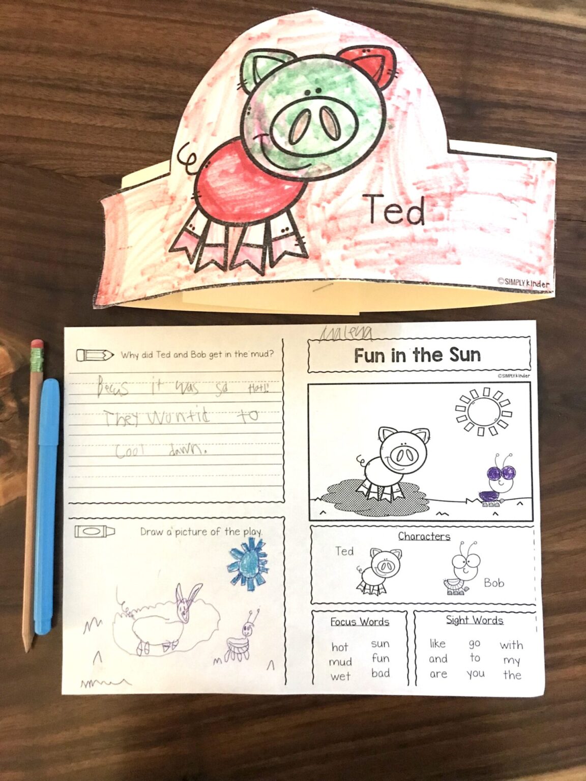 Partner Plays in Kindergarten - Simply Kinder