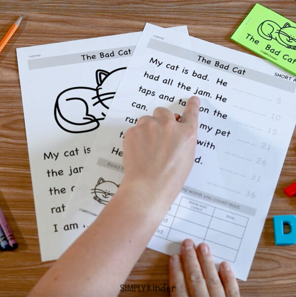 Whiny A Phonics Rule - Simply Kinder