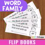 Free Printable Word Family Book Early Readers Will Love - Simply Kinder