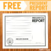 Free President Report - Simply Kinder