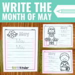 Learn to Write May - Simply Kinder