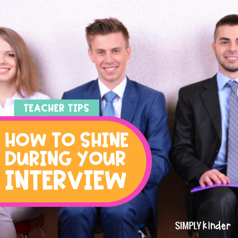 Teacher Interview Tips - Simply Kinder