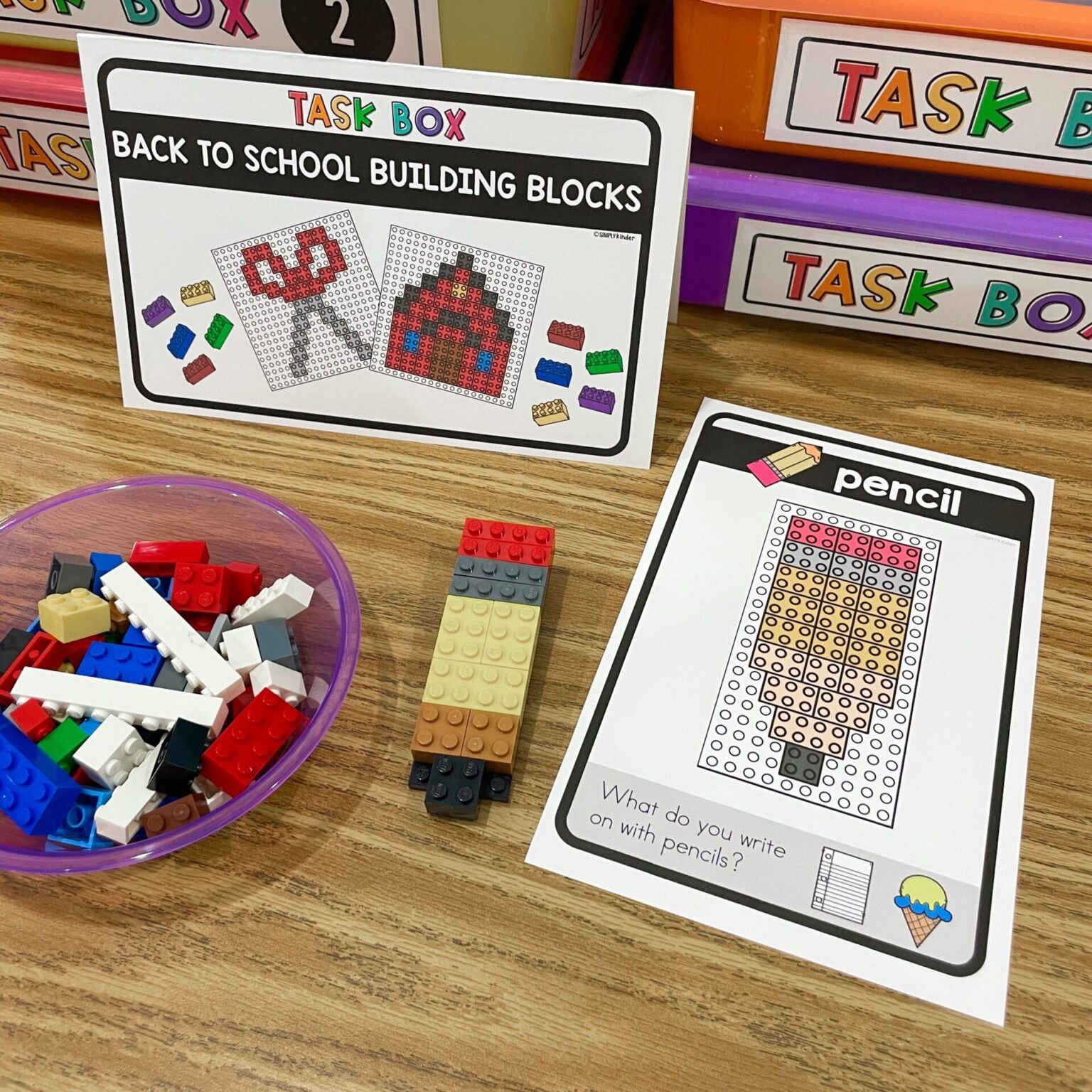 Kindergarten Morning Bins Bundle, Morning Tubs, Morning Work, Task ...