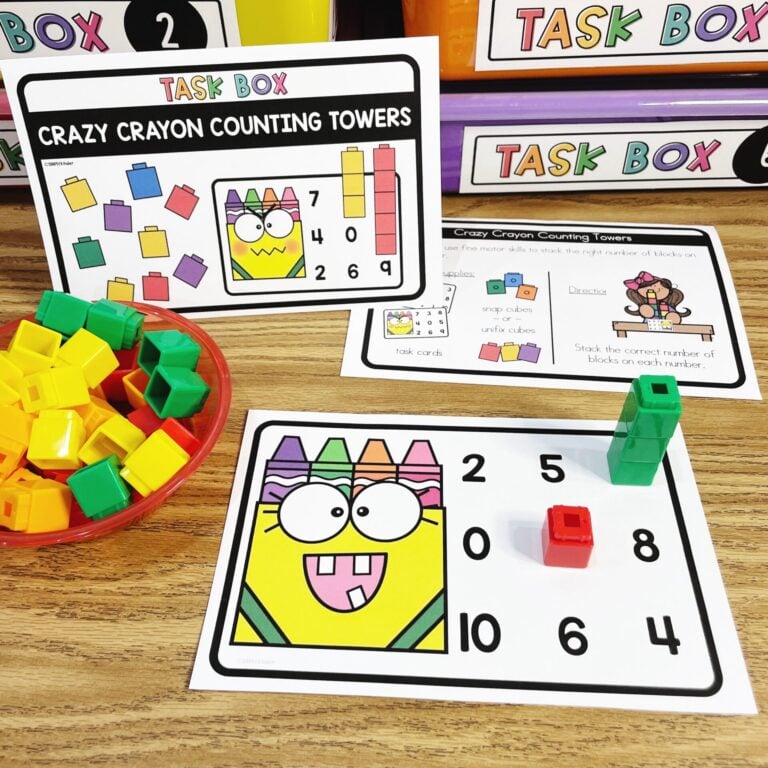 Kindergarten Morning Bins Bundle, Morning Tubs, Morning Work, Task ...