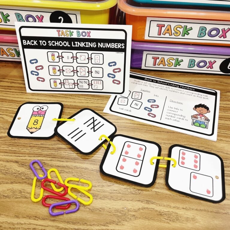 Kindergarten Morning Bins Bundle, Morning Tubs, Morning Work, Task ...