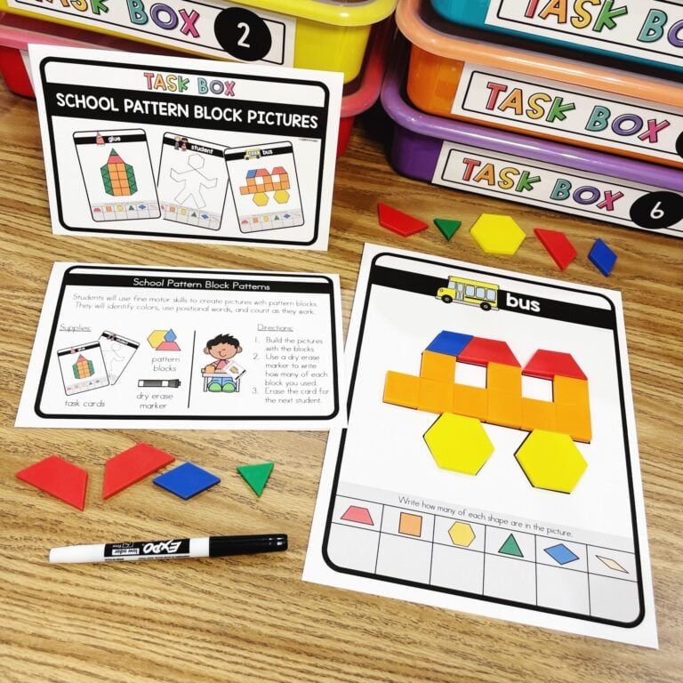 Kindergarten Morning Bins Bundle, Morning Tubs, Morning Work, Task ...