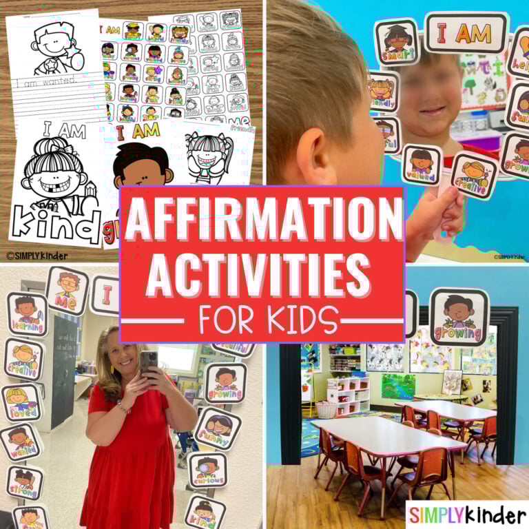 Affirmation Activities for Kids - Simply Kinder