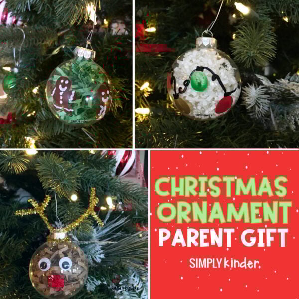 Christmas Ornament Parent Gifts - Simply Kinder