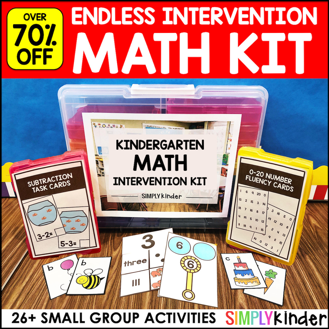 Math Intervention Kit In Kindergarten Simply Kinder