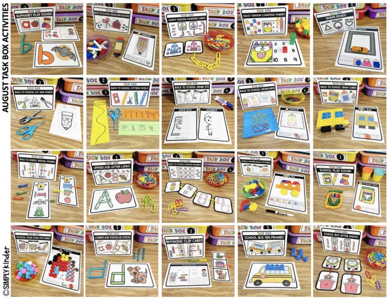 Kindergarten Morning Bins Bundle, Morning Tubs, Morning Work, Task ...