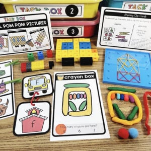 Kindergarten Morning Bins Bundle, Morning Tubs, Morning Work, Task ...