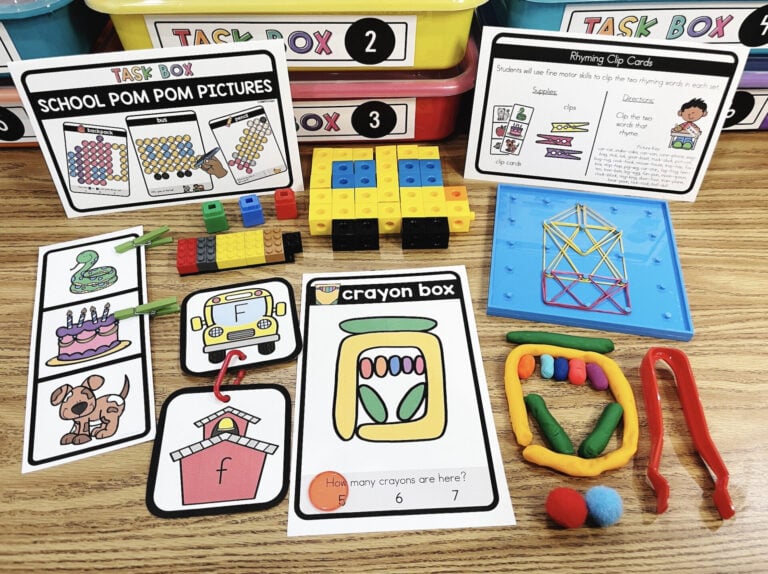 Kindergarten Morning Bins Bundle, Morning Tubs, Morning Work, Task ...