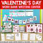 Kindergarten Writing Center, Vocabulary Writing Centers Activities for ...