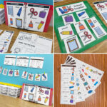 Word Bank Writing Centers for Kindergarten - Simply Kinder