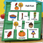 Fall Word Bank Writing Center - Simply Kinder