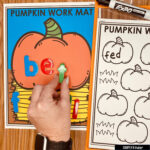 Pumpkin Phonics Work Mat - Simply Kinder