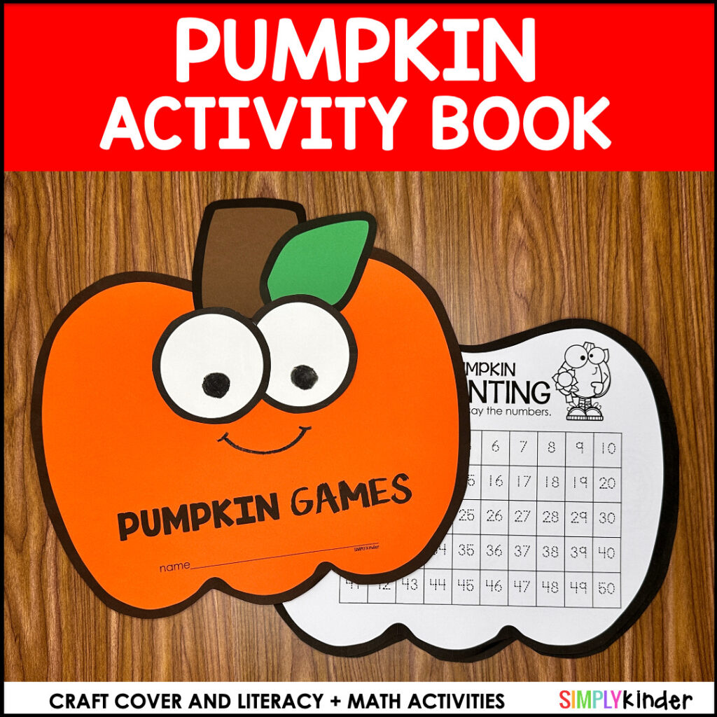 Pumpkin Craft and Activity Book | Pumpkin Games - Simply Kinder