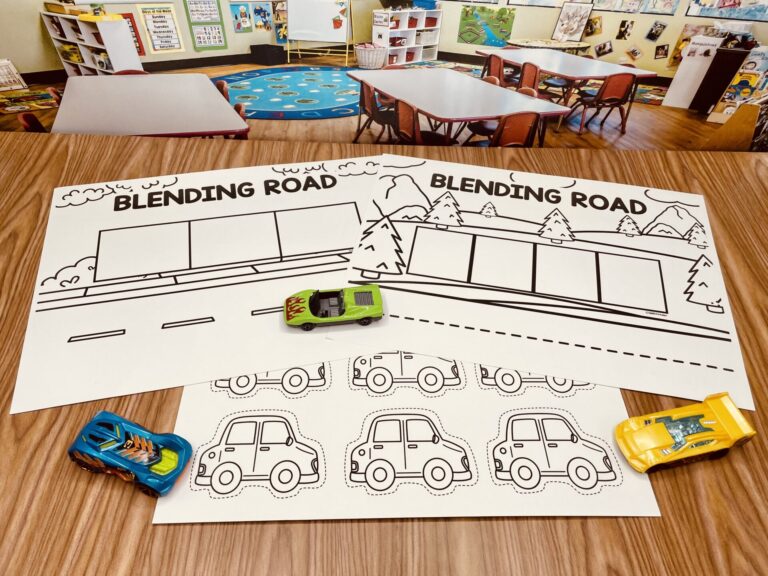 How To Teach Continuous Blending in Kindergarten - Simply Kinder