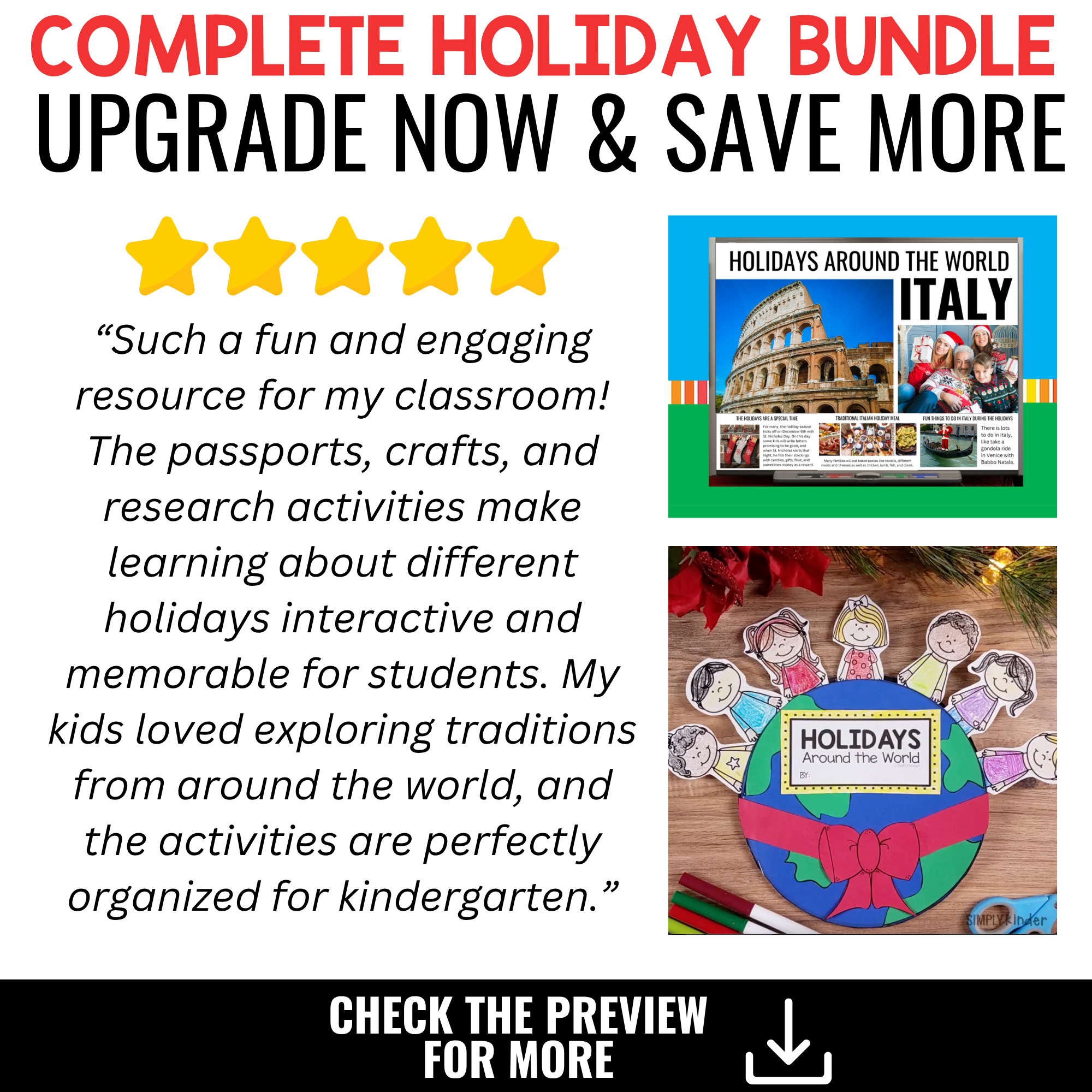 Christmas Around the World Passport, Suitcase, Maps, and Brochures ...