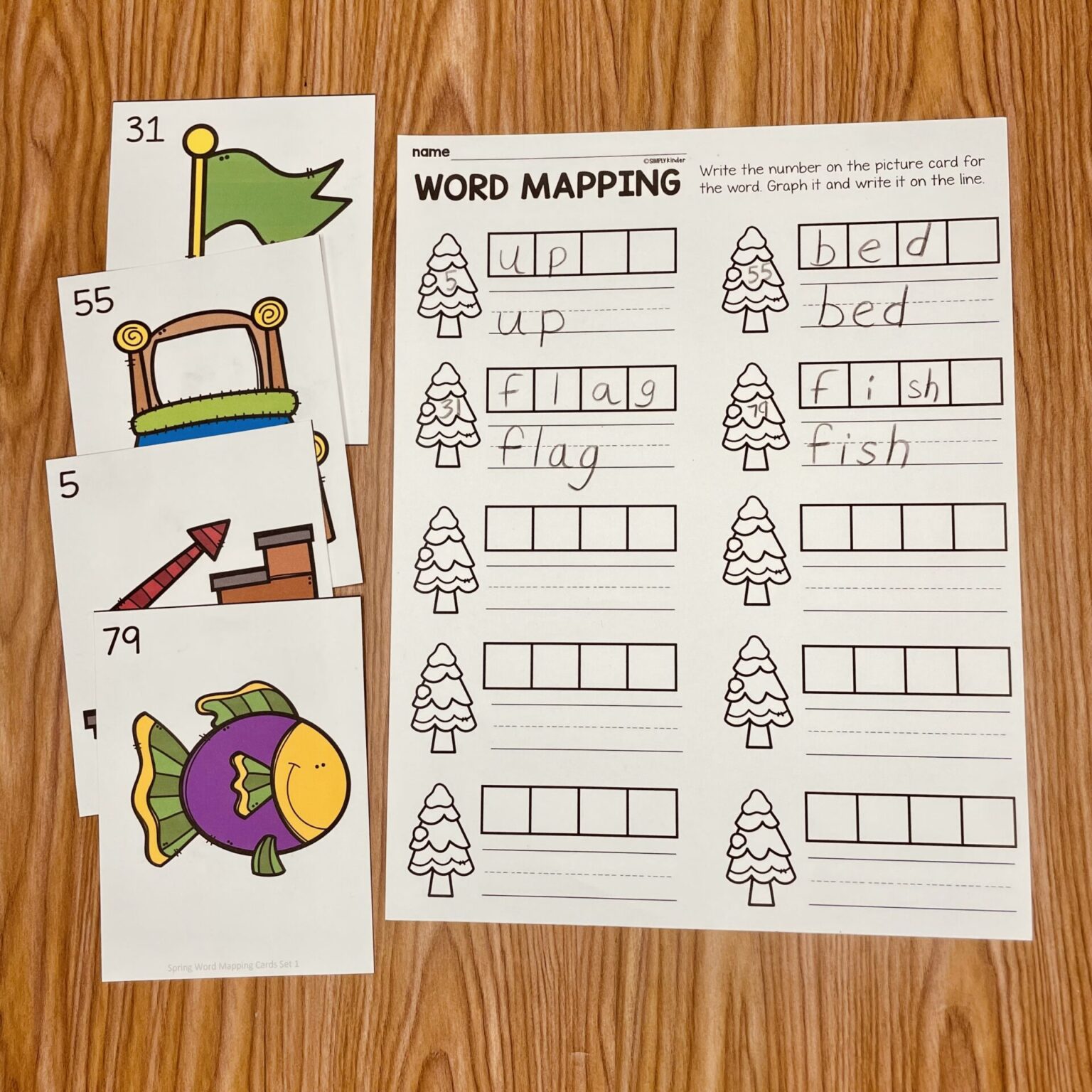 Winter Word Mapping | Orthographic Mapping | Science of Reading ...