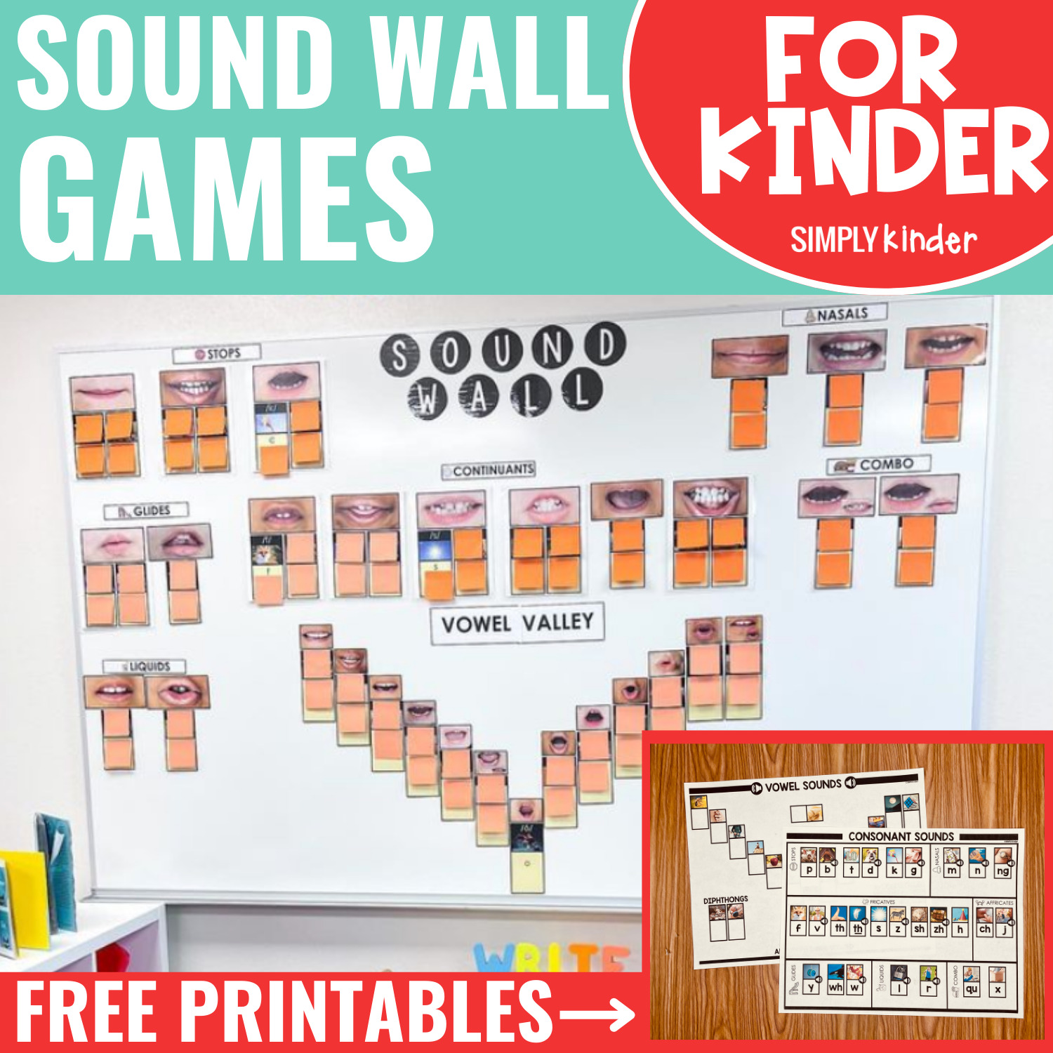 Sound Wall Games For Kindergarten Simply Kinder