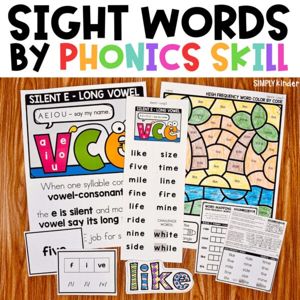Decoding Sight Words - Simply Kinder