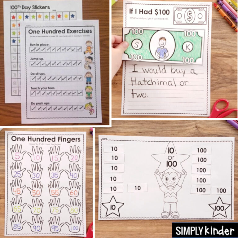 100th Day of School Ideas - Simply Kinder